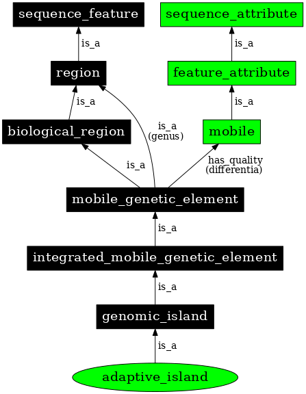 The MISO Sequence Ontology Browser - ADAPTIVE_ISLAND